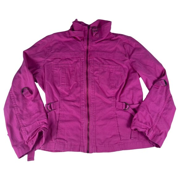 Ruby Rd. | Jackets & Coats | Ruby Rd Denim Stretch Zip Up Jacket Womens ...